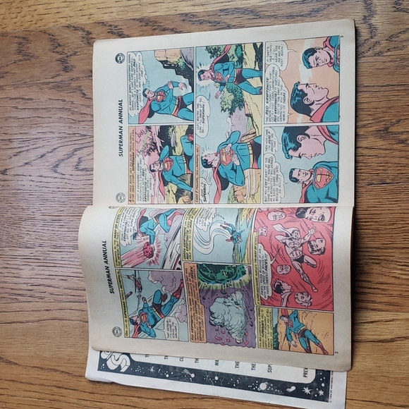 DC Comics | Other | Vintage 6s 80pg Giant Superman Annual No Dc Comics ...